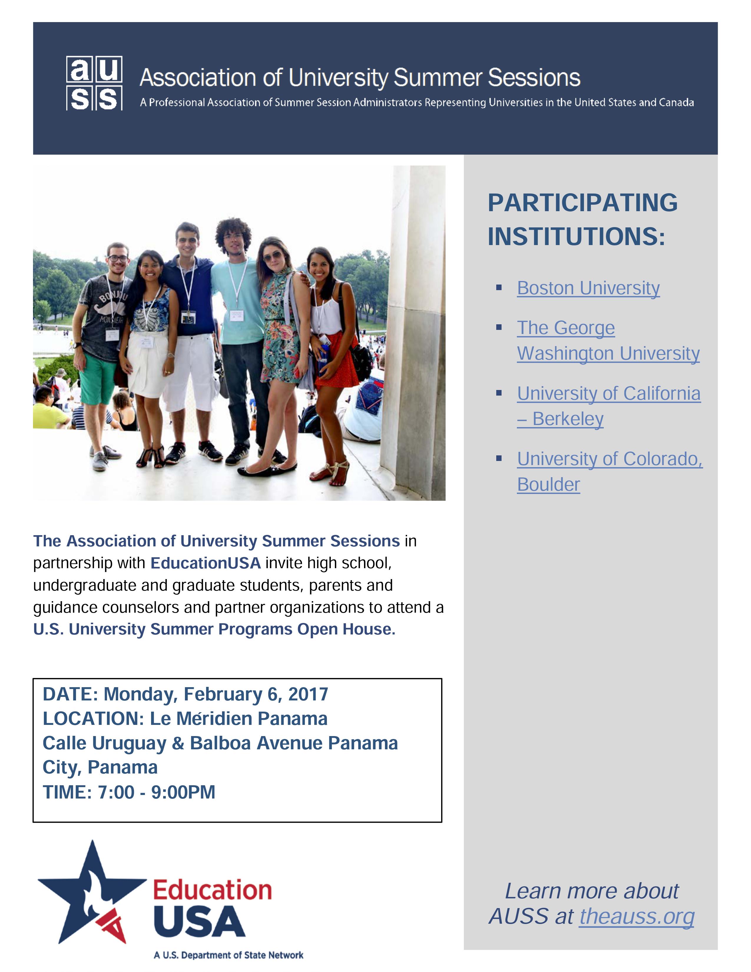 U.S. University Summer Programs Open House | Universidad Tecnológica de ...